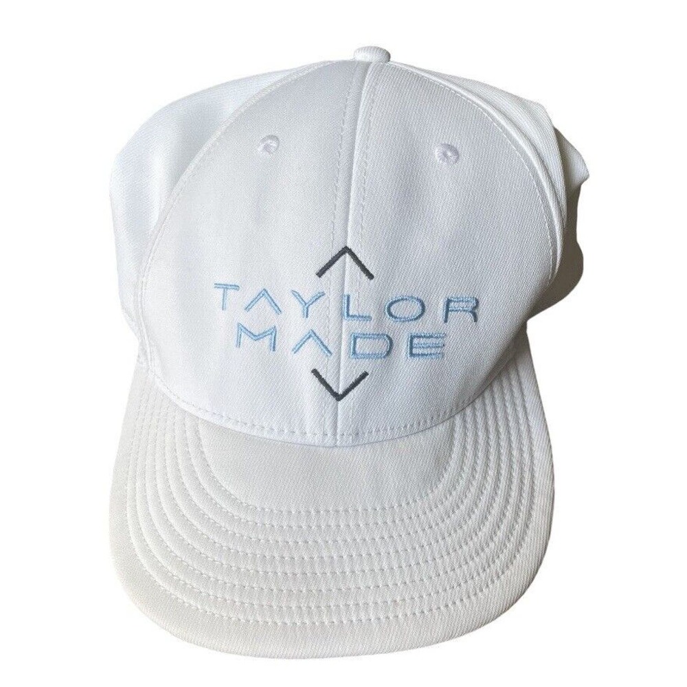 Taylor Made Golf Snapback Hat Cap Logo White Adjustab… - Gem